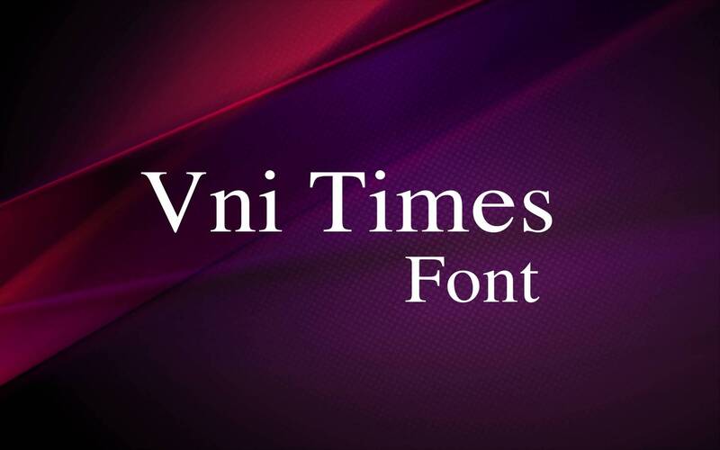 Download Font VnTime Miễn Phí: Bộ Font TCVN3 Chuẩn Cho PC